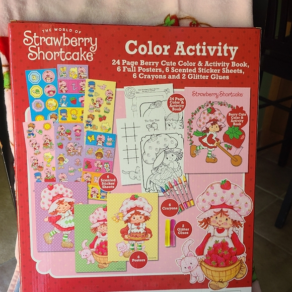 Strawberry Shortcake | Accessories | Strawberry Shortcake Coloring Book ...